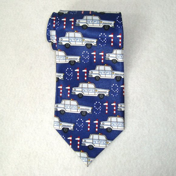Umo Lorenzo | Accessories | 91 Nypd Tie By Umo Lorenzo Italy | Poshmark